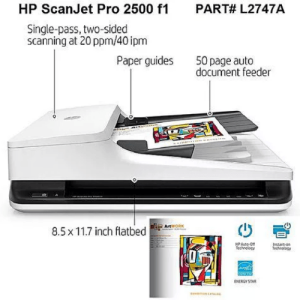 HP SCANJET PRO 2500 F1 FLATBED SCANNER L2747A - Blessing Computers