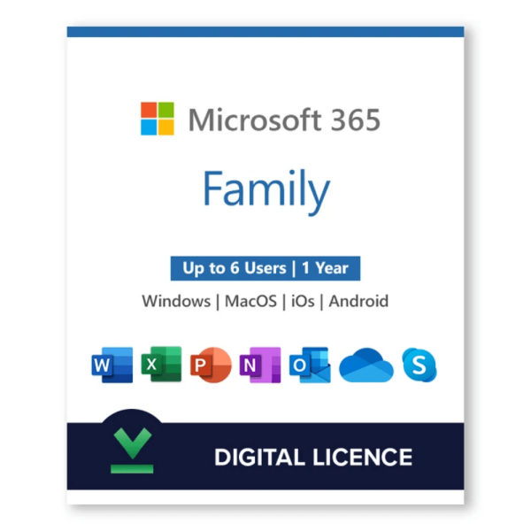 OFFICE 365 FAMILLE PACK, 6DEVICES, PC $ MAC - Blessing Computers